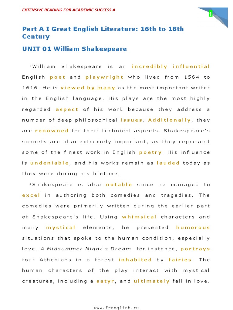 Extensive Reading For Academic Success Advanced A SB | PDF