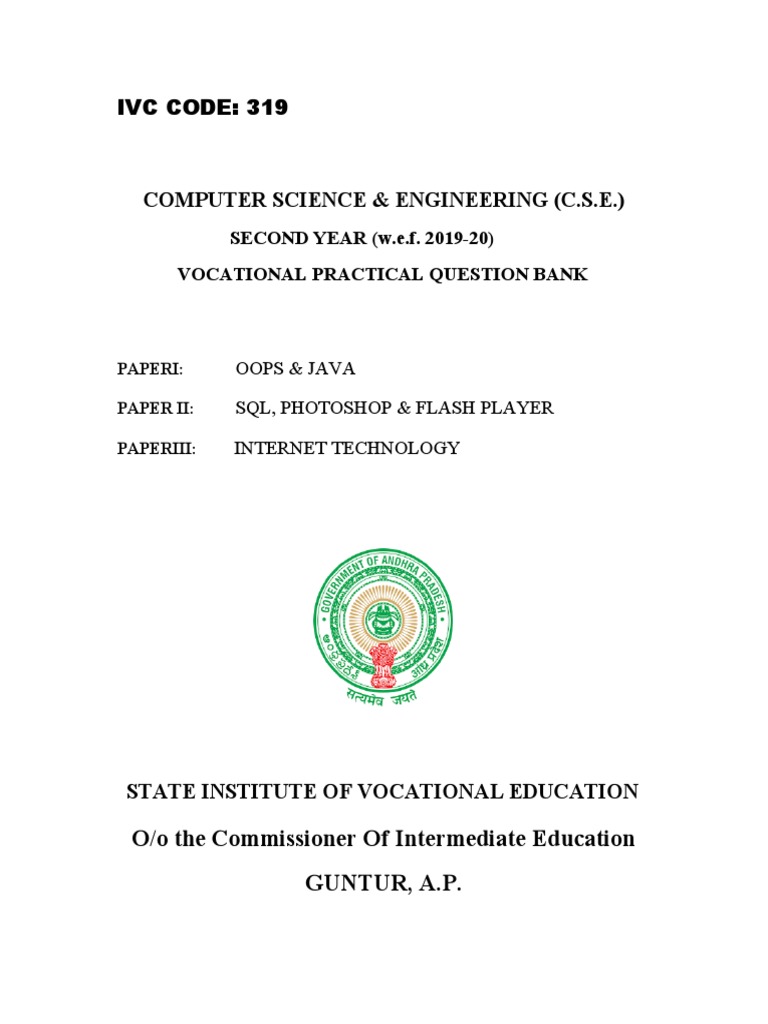 C.S.Epractical Manual PDF - 19 - OK | Download Free PDF | Java (Programming Language ...