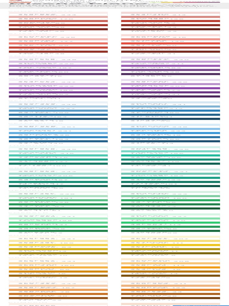 Codes de Couleurs HTML et Tableau | PDF | Technologie et ingénierie