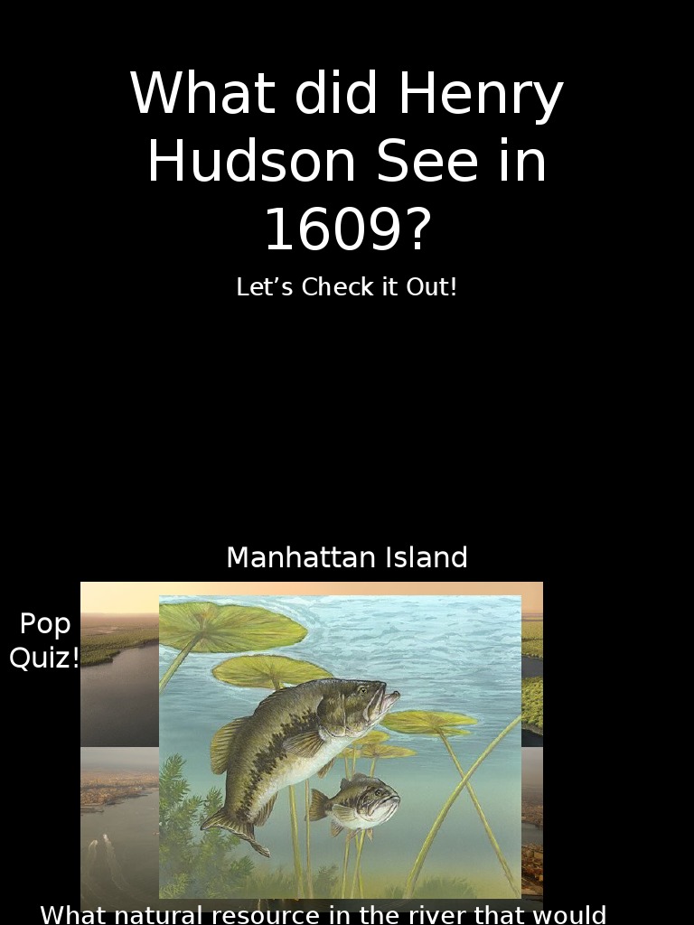 Henry Hudson's 1609 Discoveries | PDF