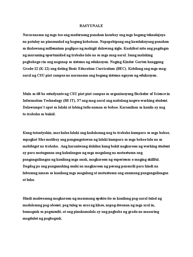 Konseptong Papel | PDF