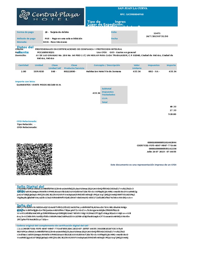 Datos Del Cliente | PDF