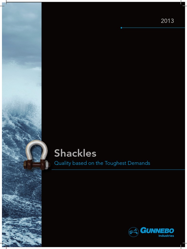 Shackles | PDF | Screw | Steel