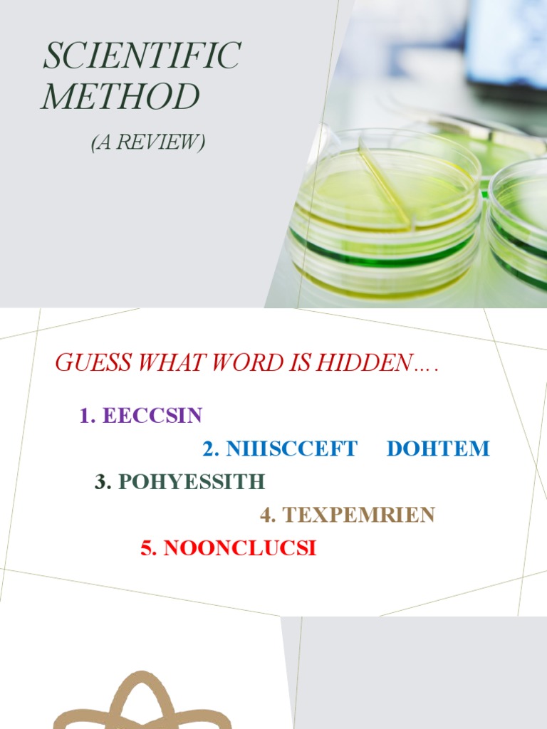 Sci 6 Scientific Method | PDF