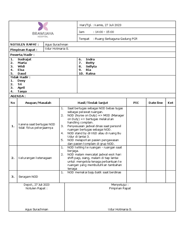 NOTULEN Meeting 27072023 | PDF