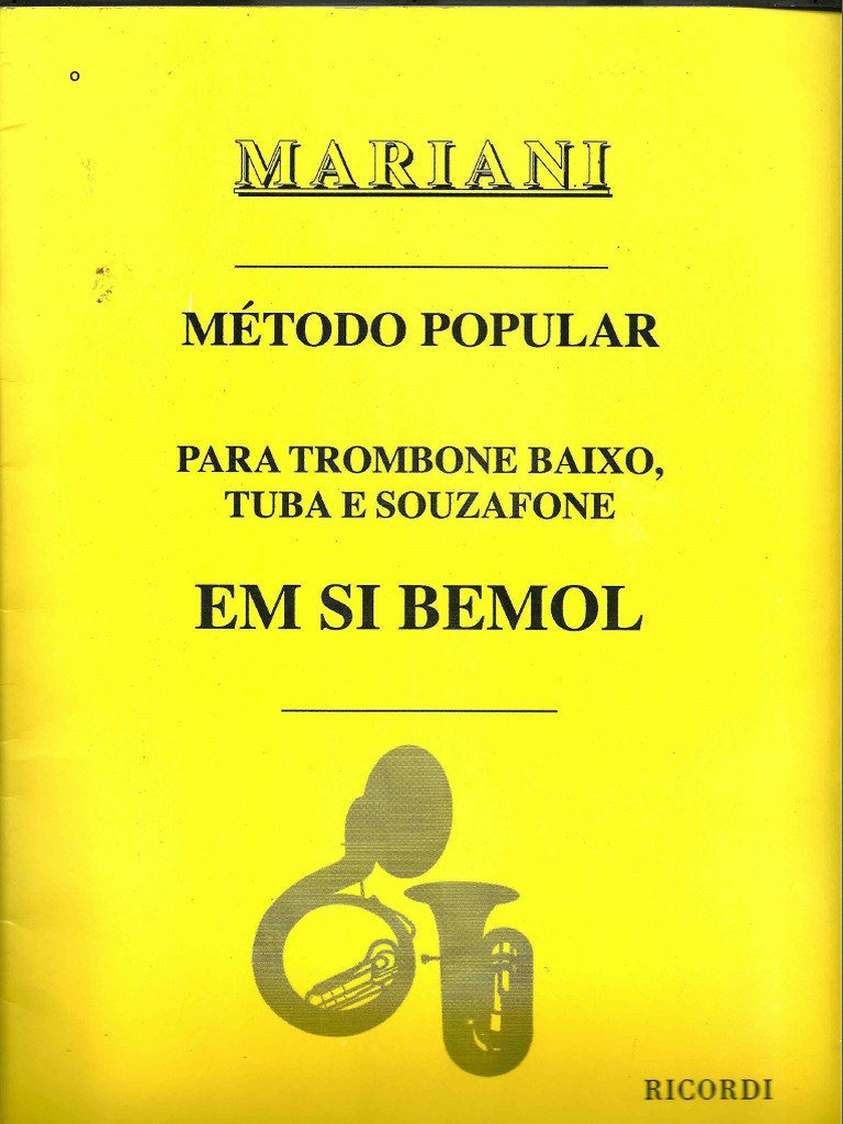 Método para Tuba G. Mariani - 3 | PDF