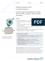Endress-Hauser Proline Promag P 300 5P3B EN | PDF | Flow Measurement ...