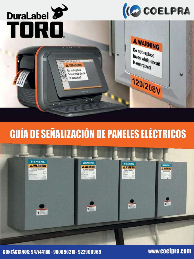 Guia para Rotulación de Paneles Eléctricos | PDF