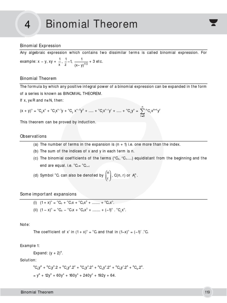 Binomial Jee Ranker | PDF