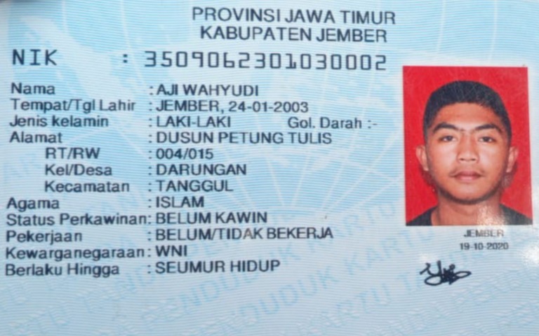 KTP Aji Wahyudi | PDF