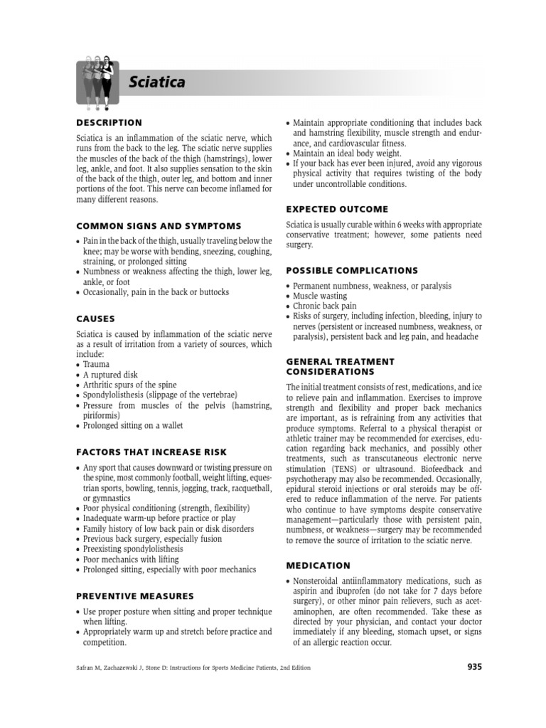Sciatica | PDF