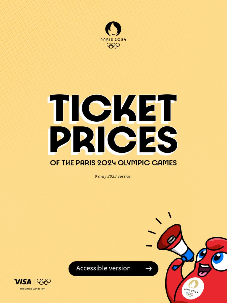 Paris 2024 Olympics Ticket Prices | PDF | Cycle Sport | Track And Field