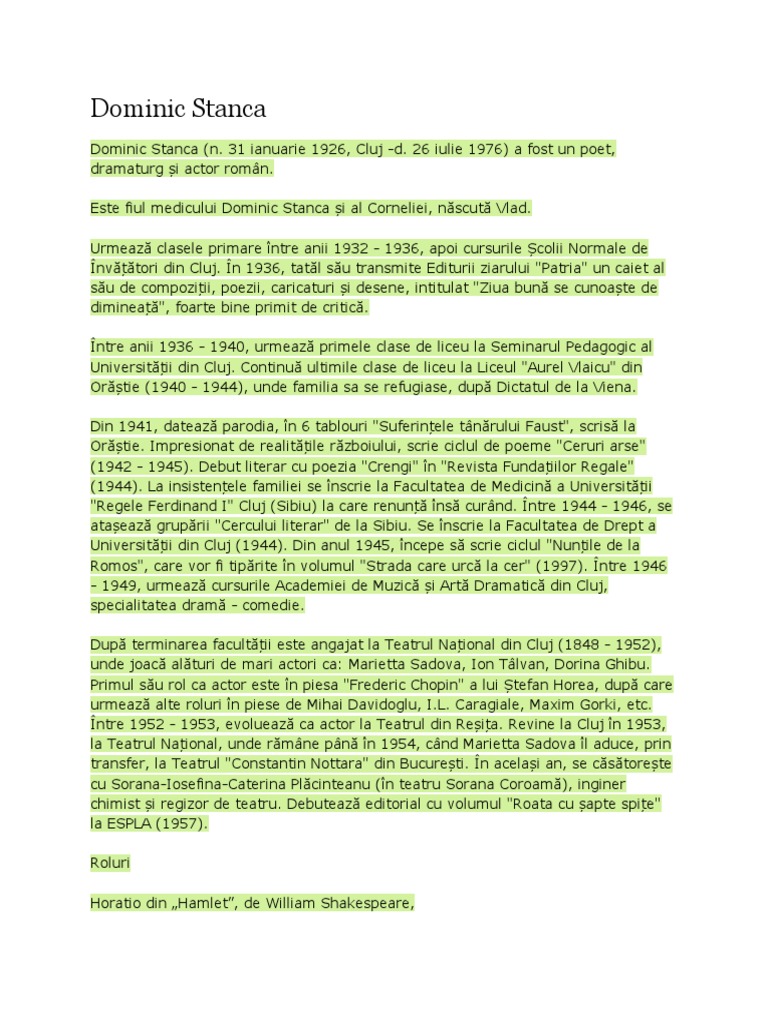 Dominic Stanca | PDF