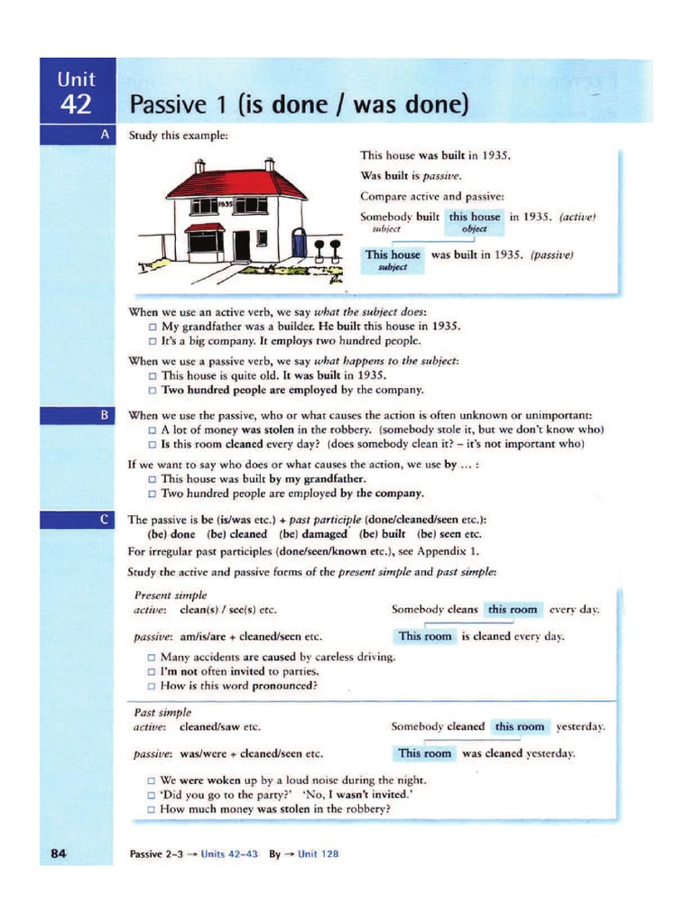 Passive Intermediate (Homework) | PDF