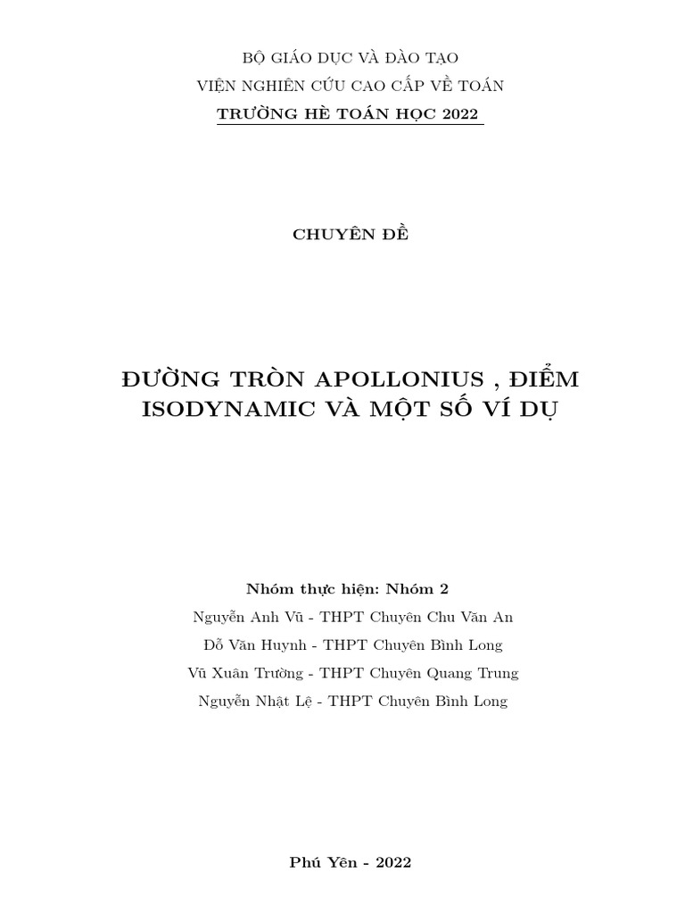 APOLLONIUS | PDF