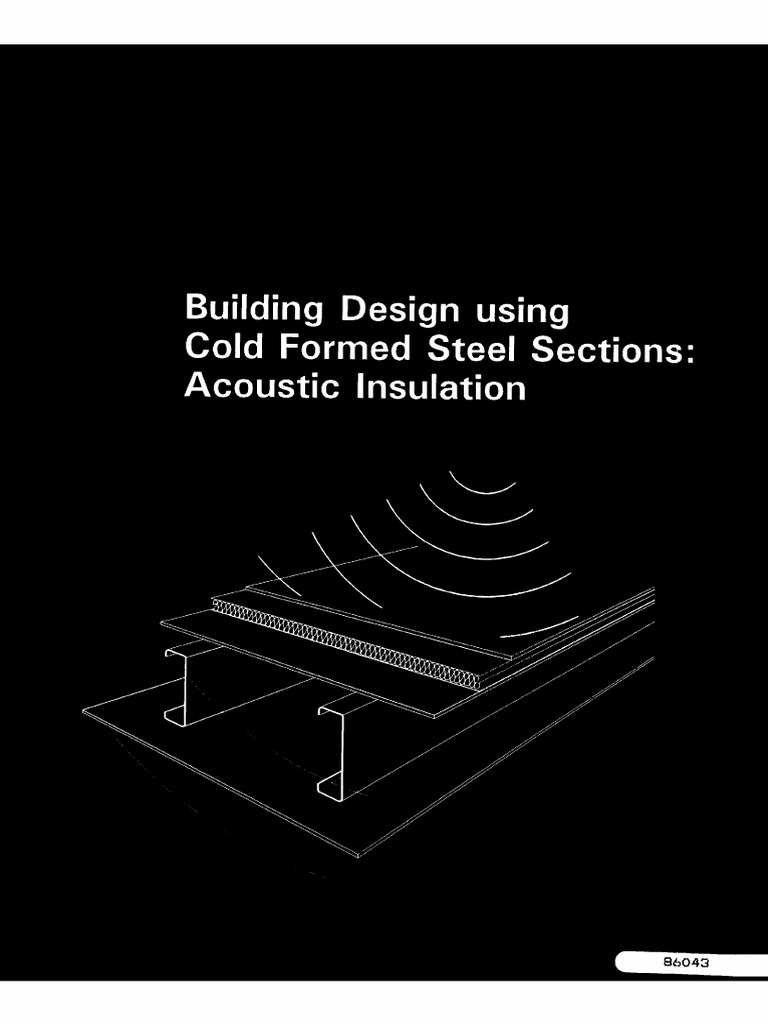Building Design Using Cold Formed Steel Sections Acoustic | PDF