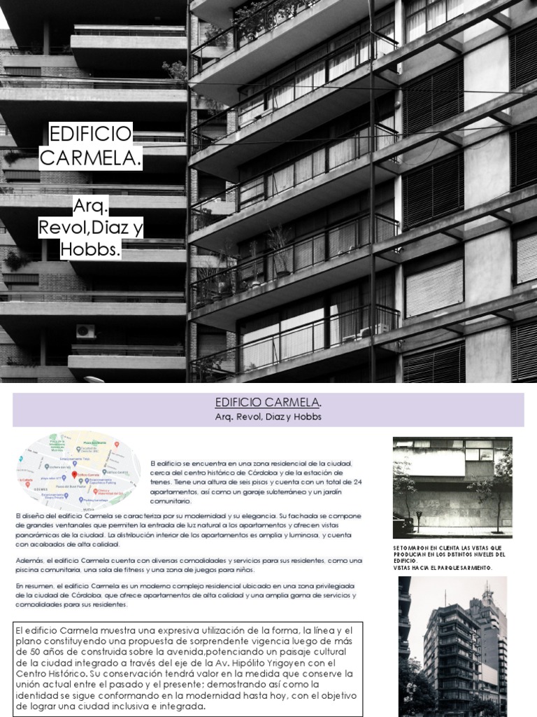 Edificio Carmela | PDF | edificio | Apartamento
