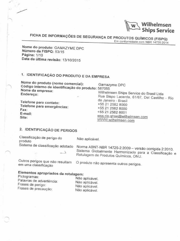 Fispq Gamazyme DPC | PDF