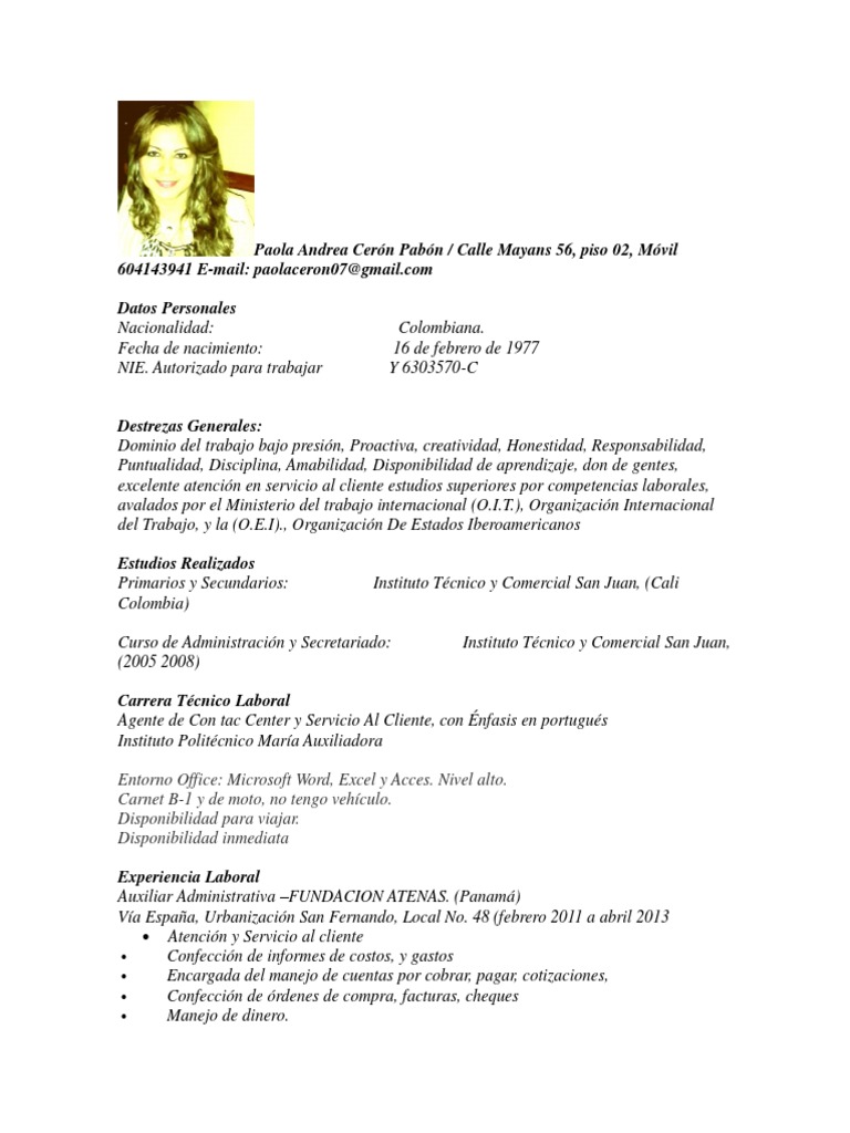 CURRICULUM Admon | PDF