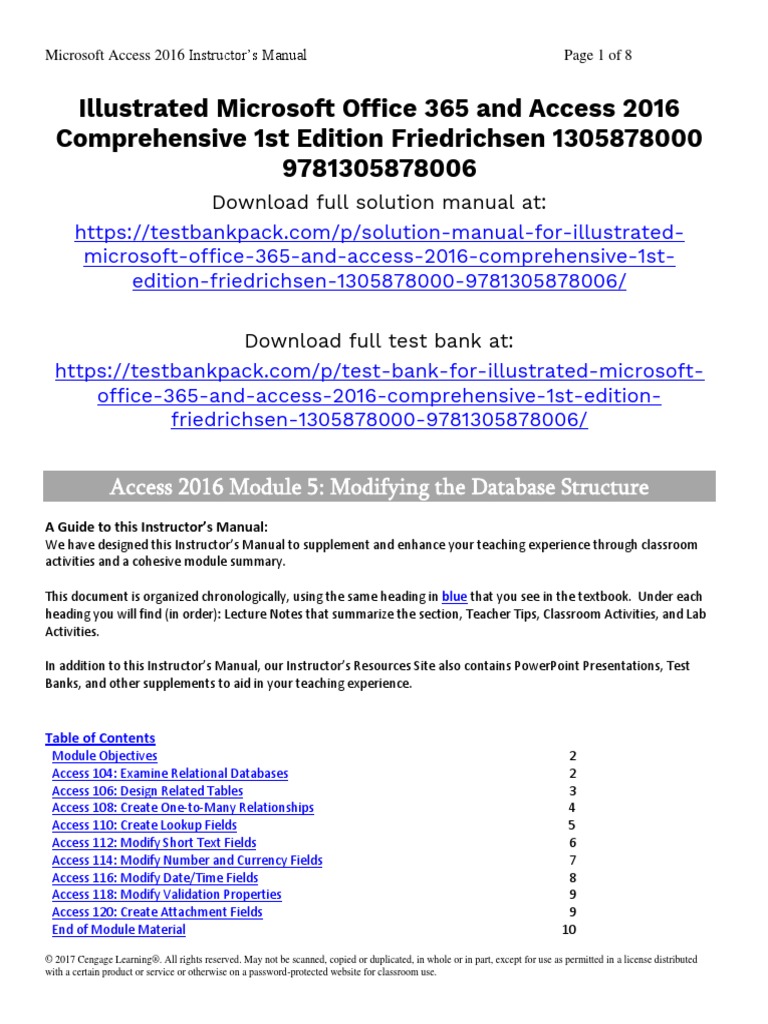 Illustrated Microsoft Office 365 and Access 2016 Comprehensive 1st ...