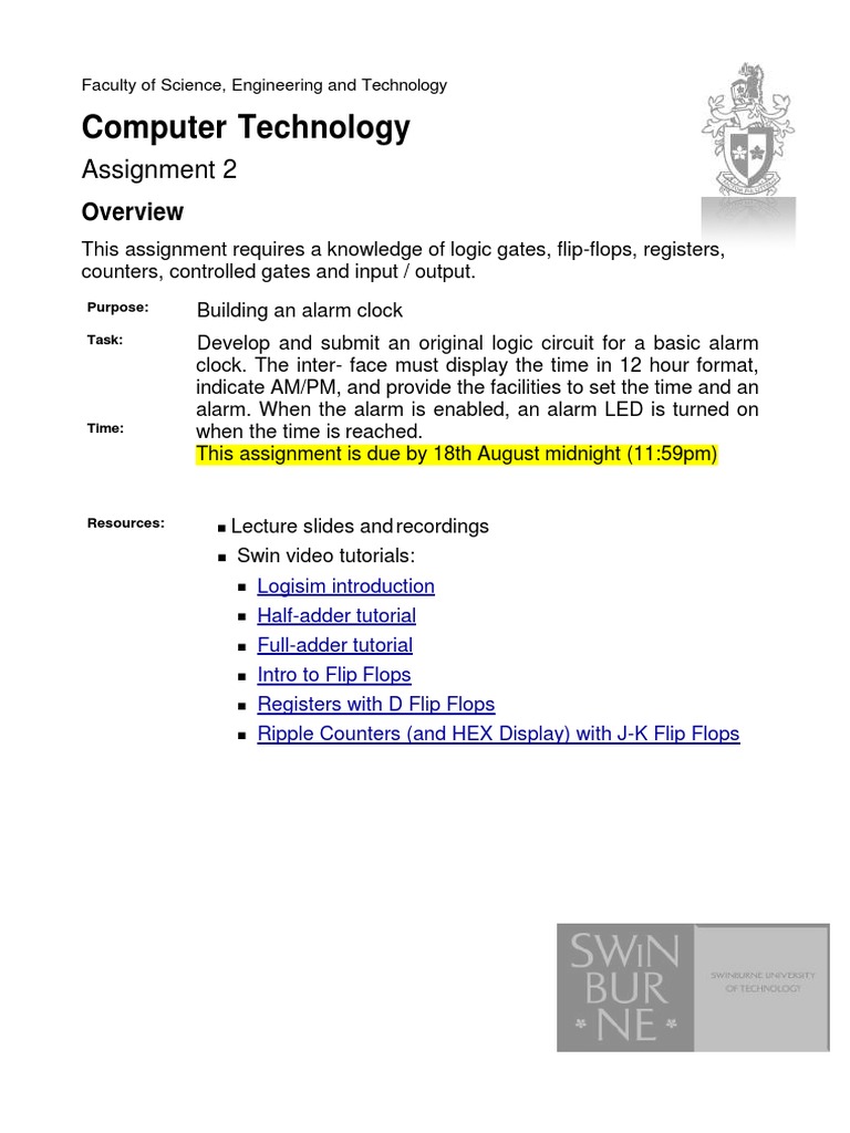 Computer Technology: Assignment 2 | PDF