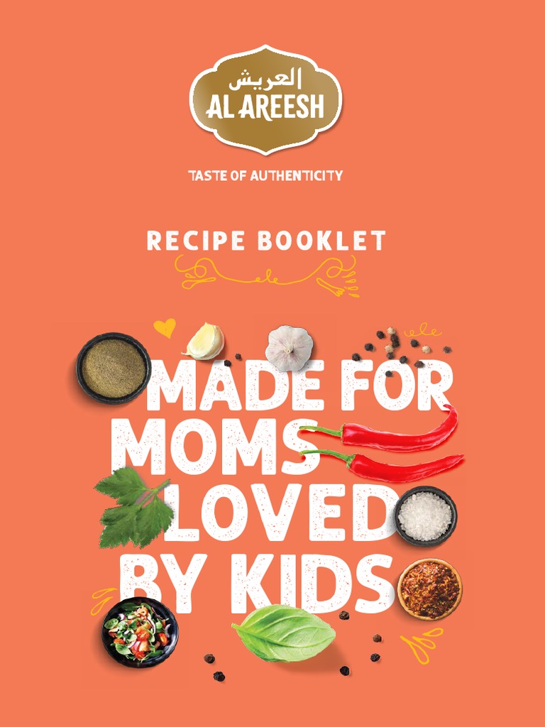 Recipe-Booklet-For-Kids V2 230401 163723 | PDF | Pasta | Kebab