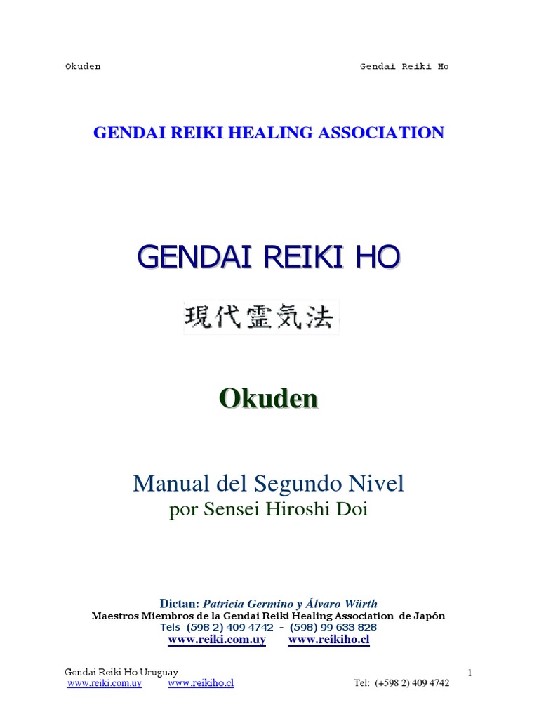 OKUDEN (Nivel II) | PDF | Reiki