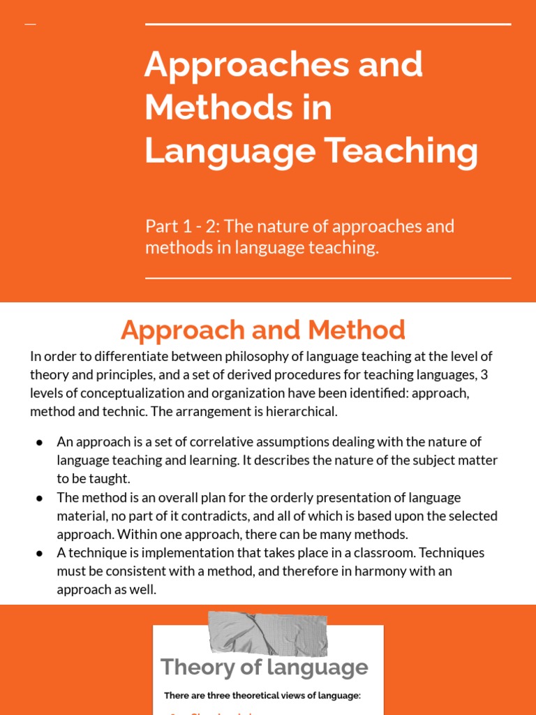 7-Approach and Method | PDF