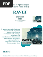 RAVLT Instruções para Correção | PDF | Memória | Aprendizado