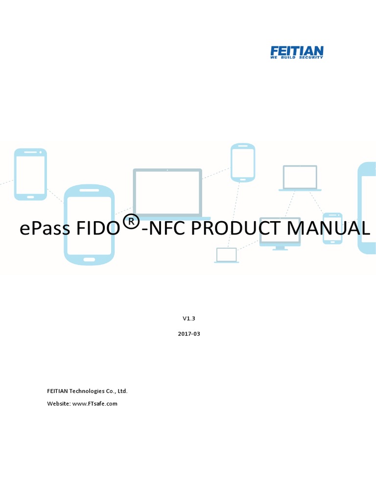 Epass FIDO-NFC Manual | PDF