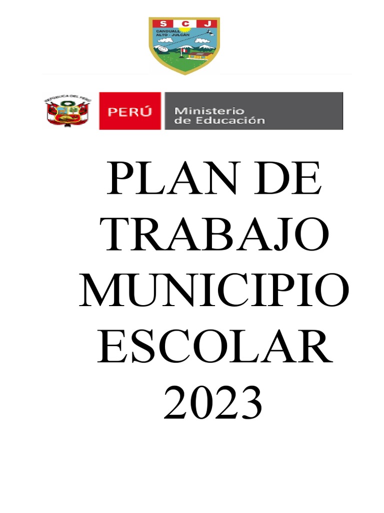 Plan de Municipio Escolar | PDF
