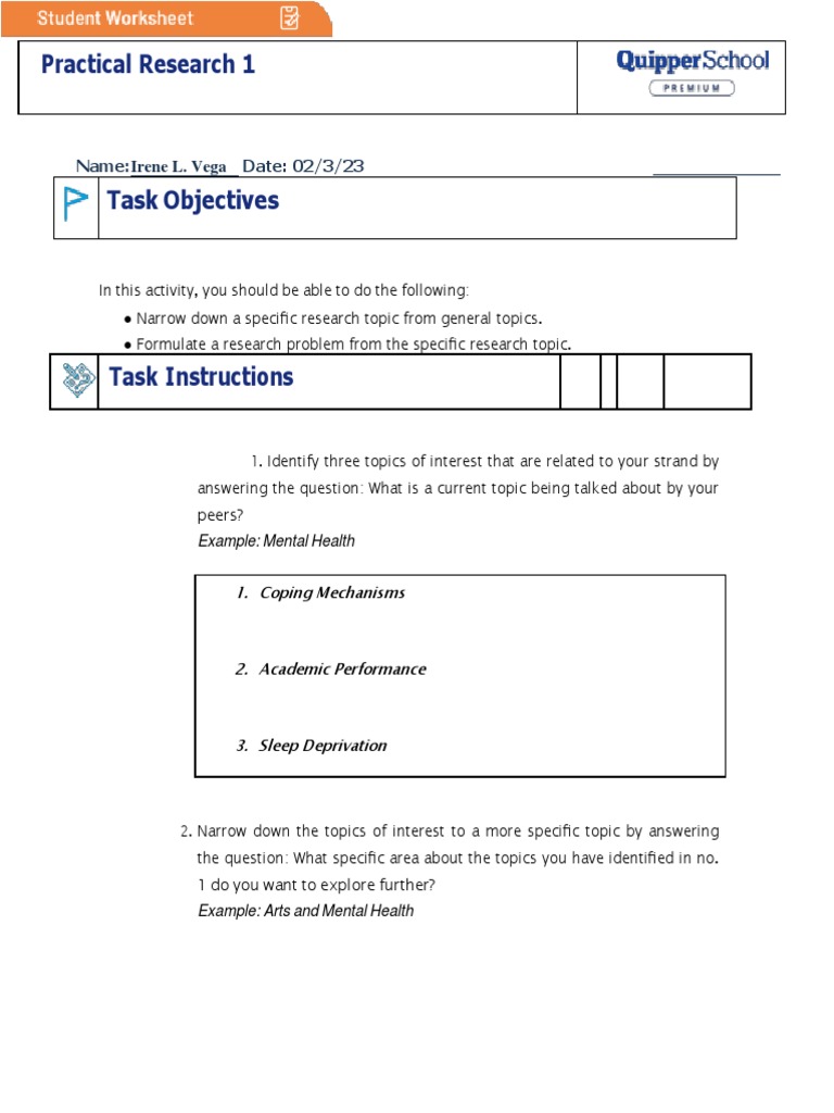 Formulating Research Problem | PDF