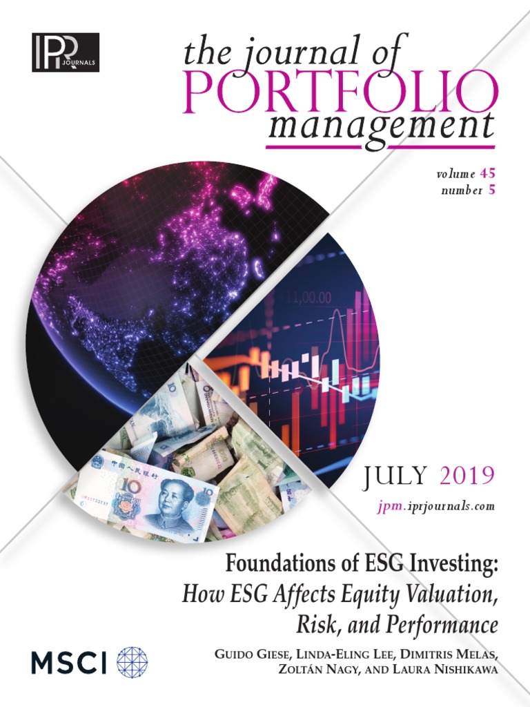 Foundations of ESG Investing Part 1 | PDF