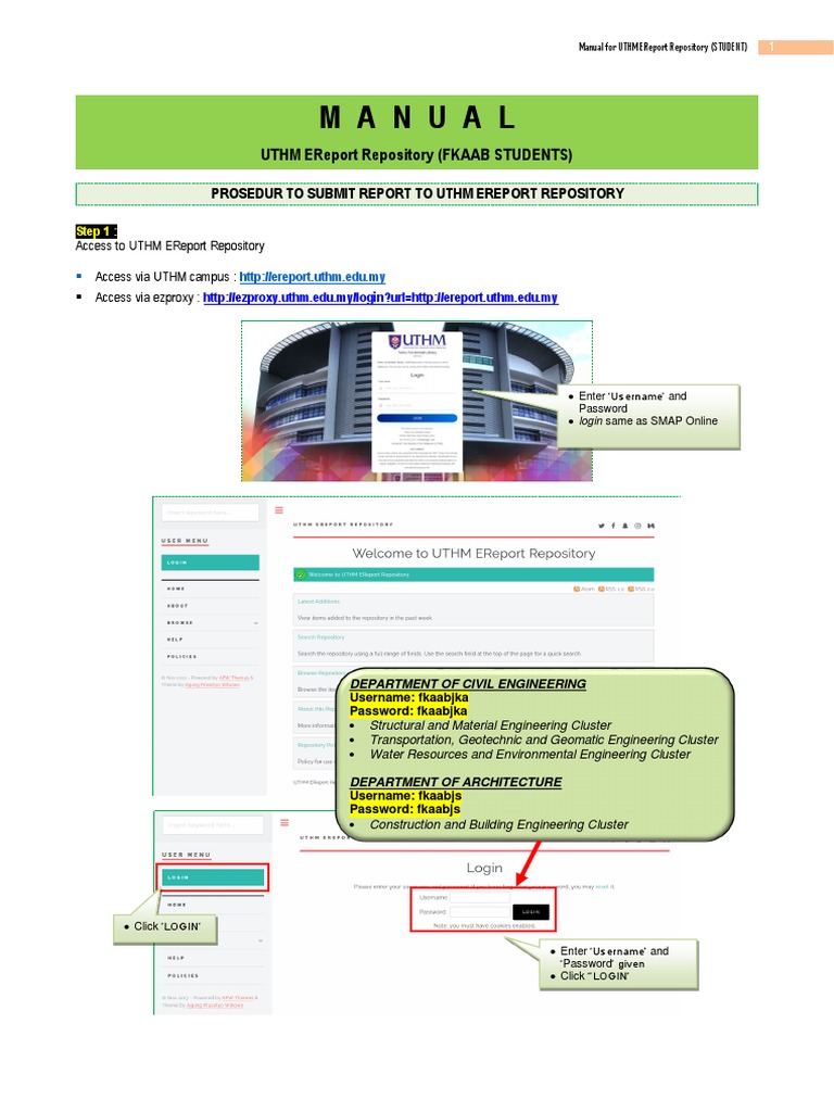 Manual Ereport Fkaab Student - English 15.07.2021 | PDF