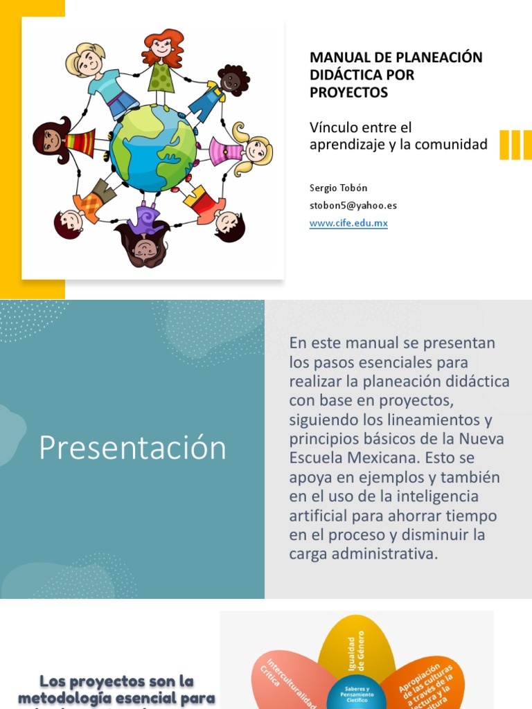 Manual Planeación Didáctica Por Proyectos. | PDF | Educación de la ...