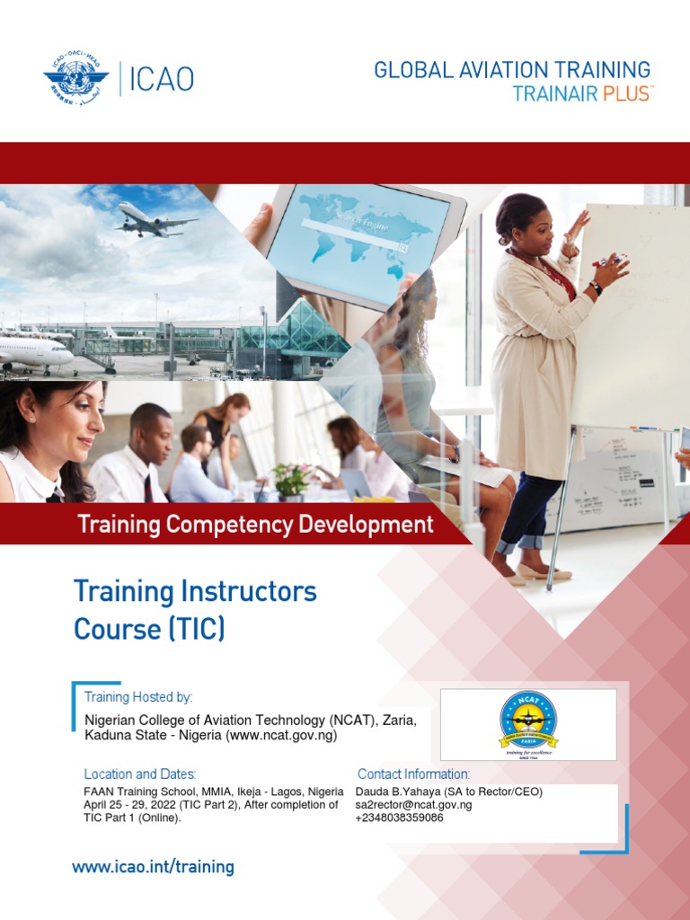 Training Instructors Course Flyer April 25 - 29, 2022 | PDF ...