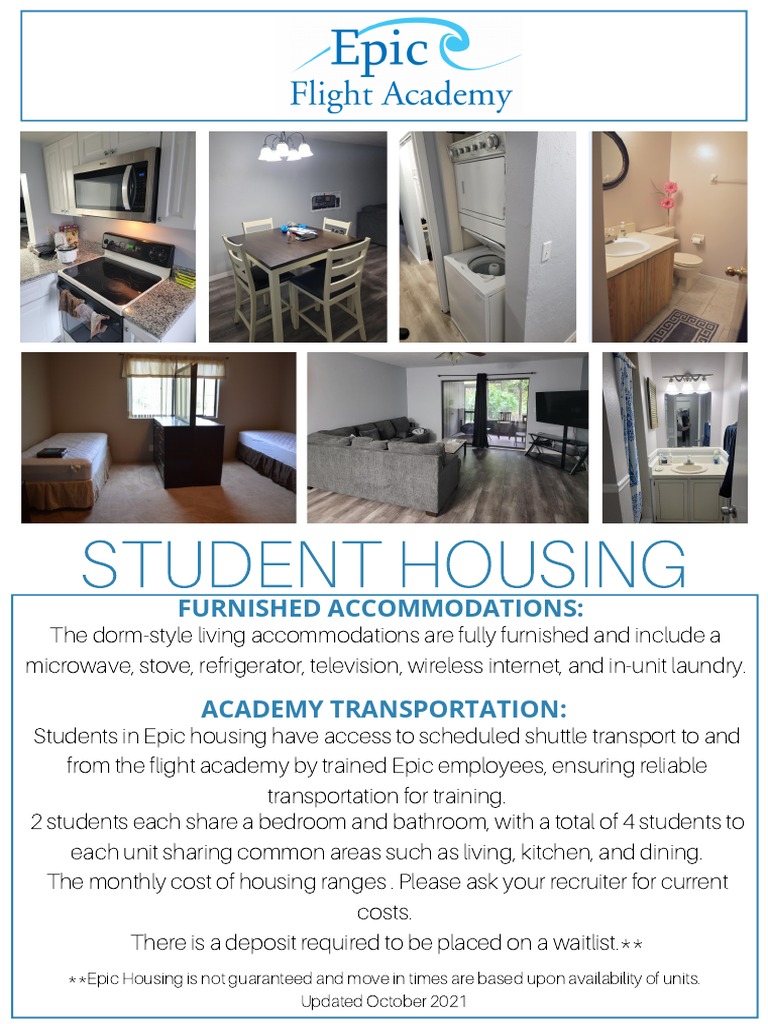 Epic Student Housing Details | PDF