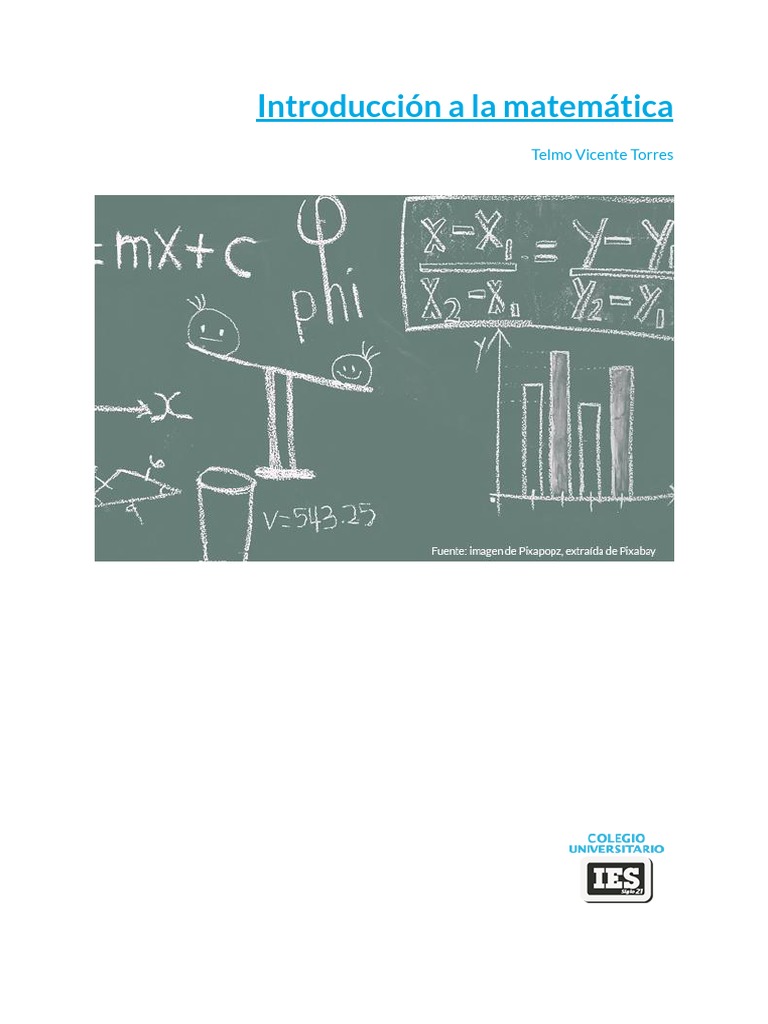 Introducción A La Matemática | PDF