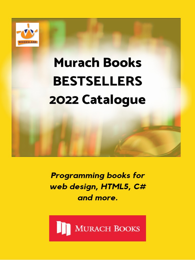 Murach Books 2022 Bestsellers Catalogue | PDF | My Sql | Model–View–Controller