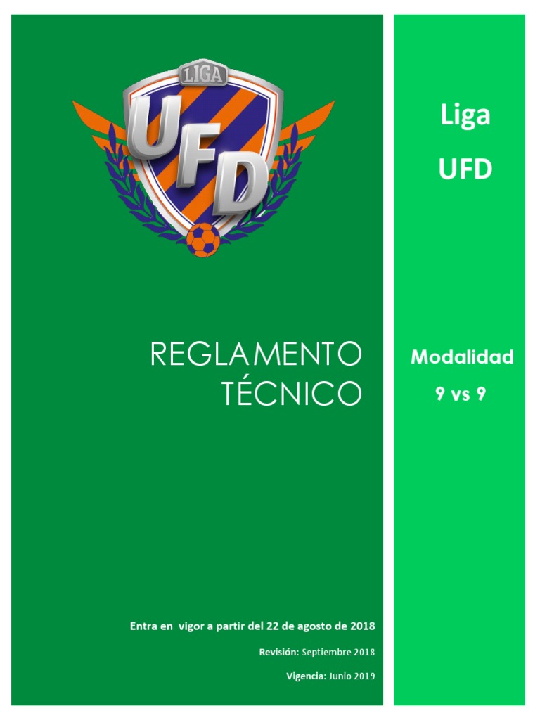 Reglamento Mod 9v9 | PDF | Tecnología
