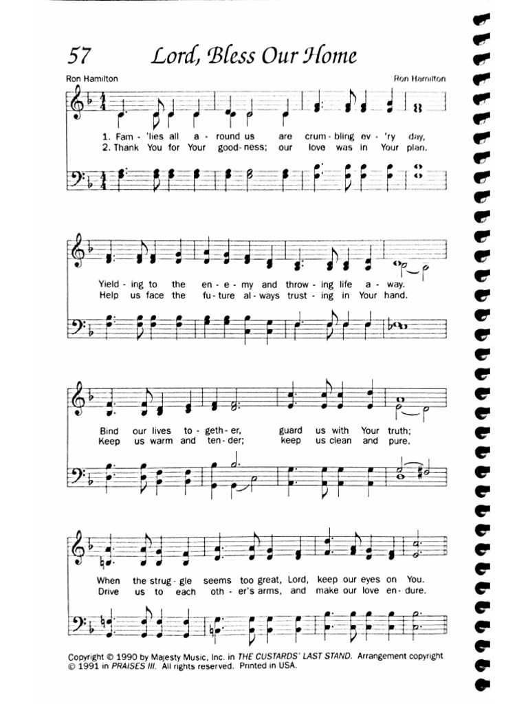 Lord, Bless Our Home | PDF