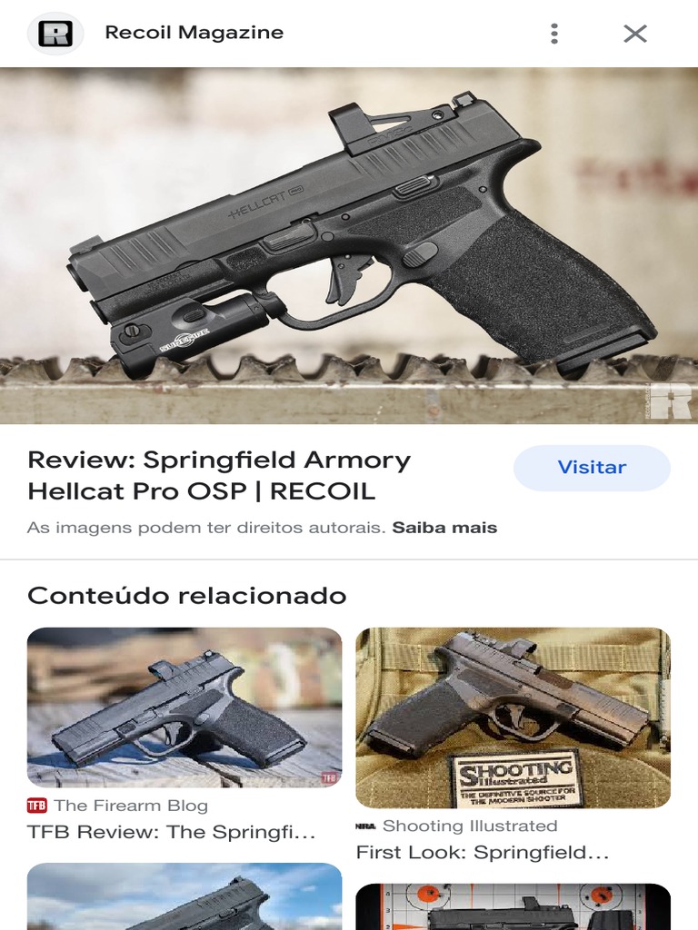 Springfield Armory Hellcat Pro Review | PDF | Language Arts & Discipline