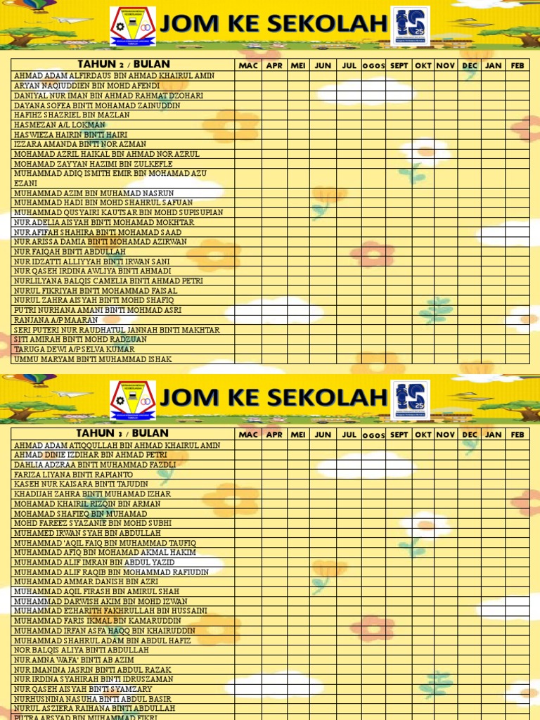 Jom Sekolah | PDF