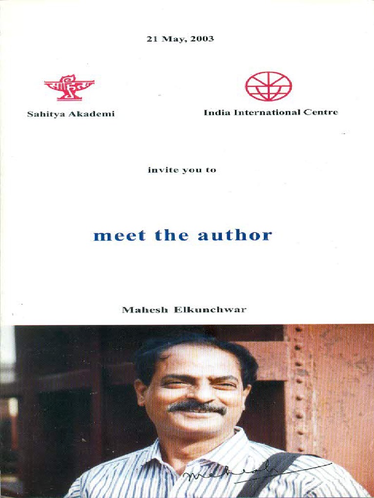 Mahesh Elkunchwar | PDF