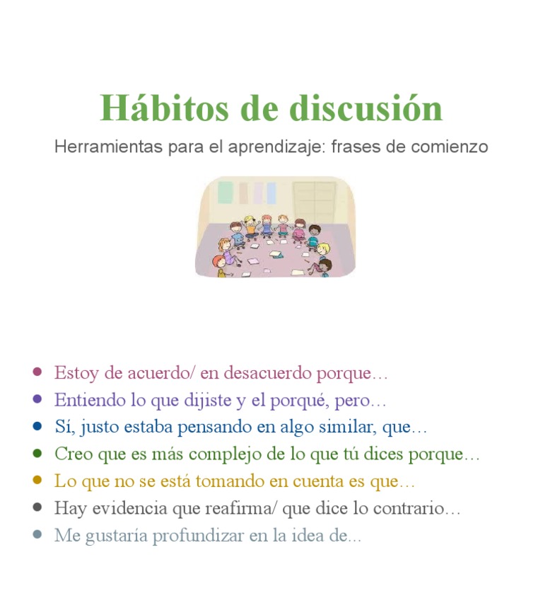 Aula Socrática - Hábitos de Discusión | PDF