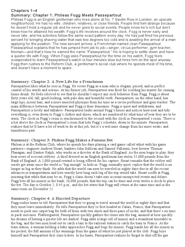 Summary CH 1-4 | PDF