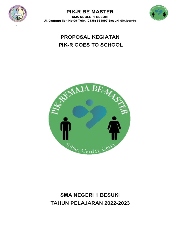 Proposal Diklat Pik-R 2022 | PDF