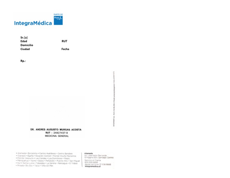 Integra Medic A | PDF