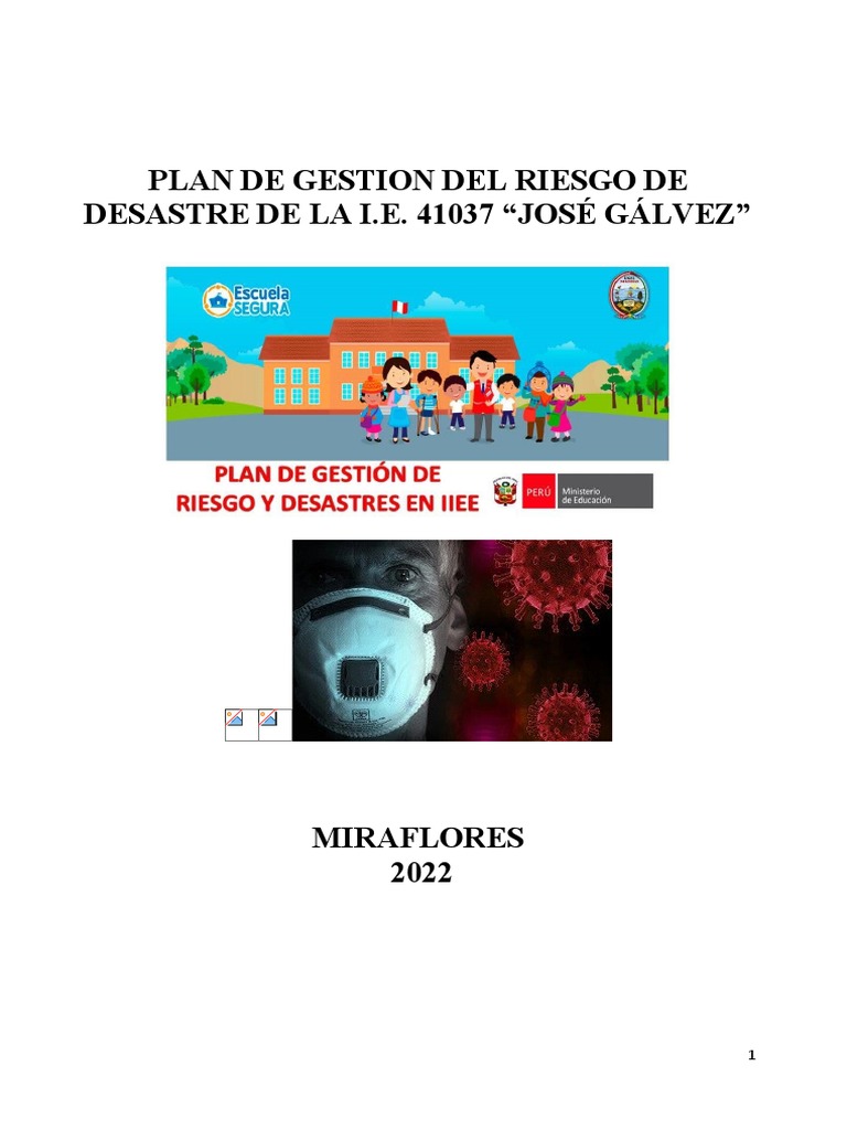 PLAN DE GRD - 2022 Oficial (Recuperado Automáticamente) | PDF