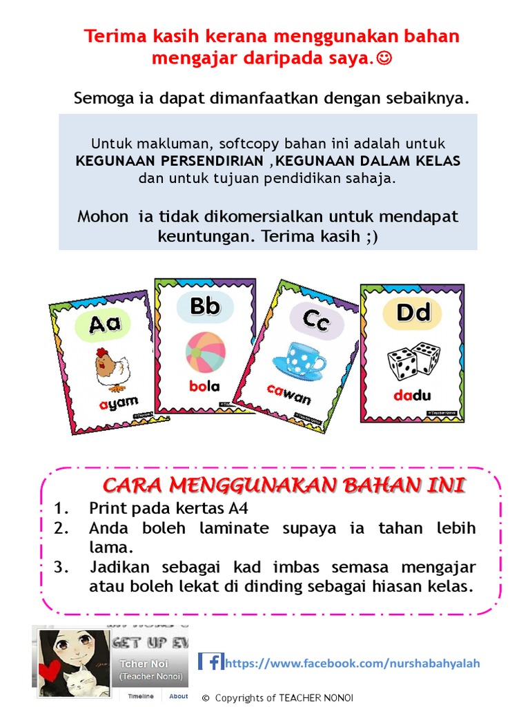 Kad Imbas ABC (1) | PDF